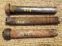 Staybolts and Rivets (removed from the 576) – NASHVILLE STEAM