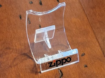 Zippo Acrylic Lighter Stand # 142352 w. Pocket Date Code Guide ...