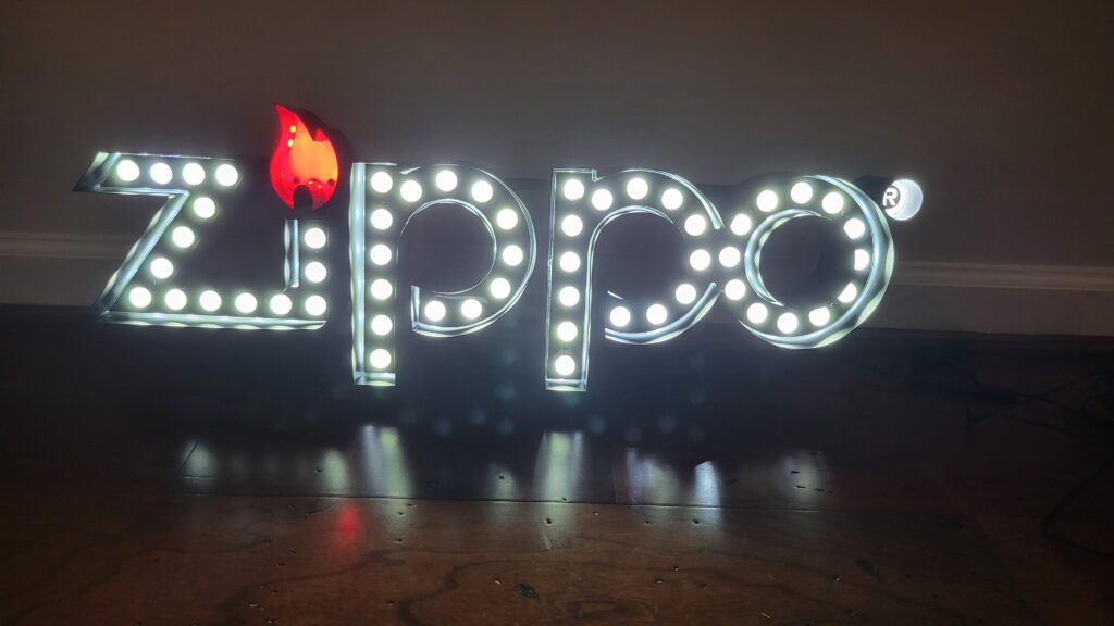 Zippo Lighters Dealer Lighted Sign – NASHVILLE STEAM