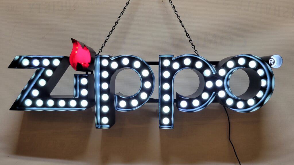 Zippo Lighters Dealer Lighted Sign – NASHVILLE STEAM